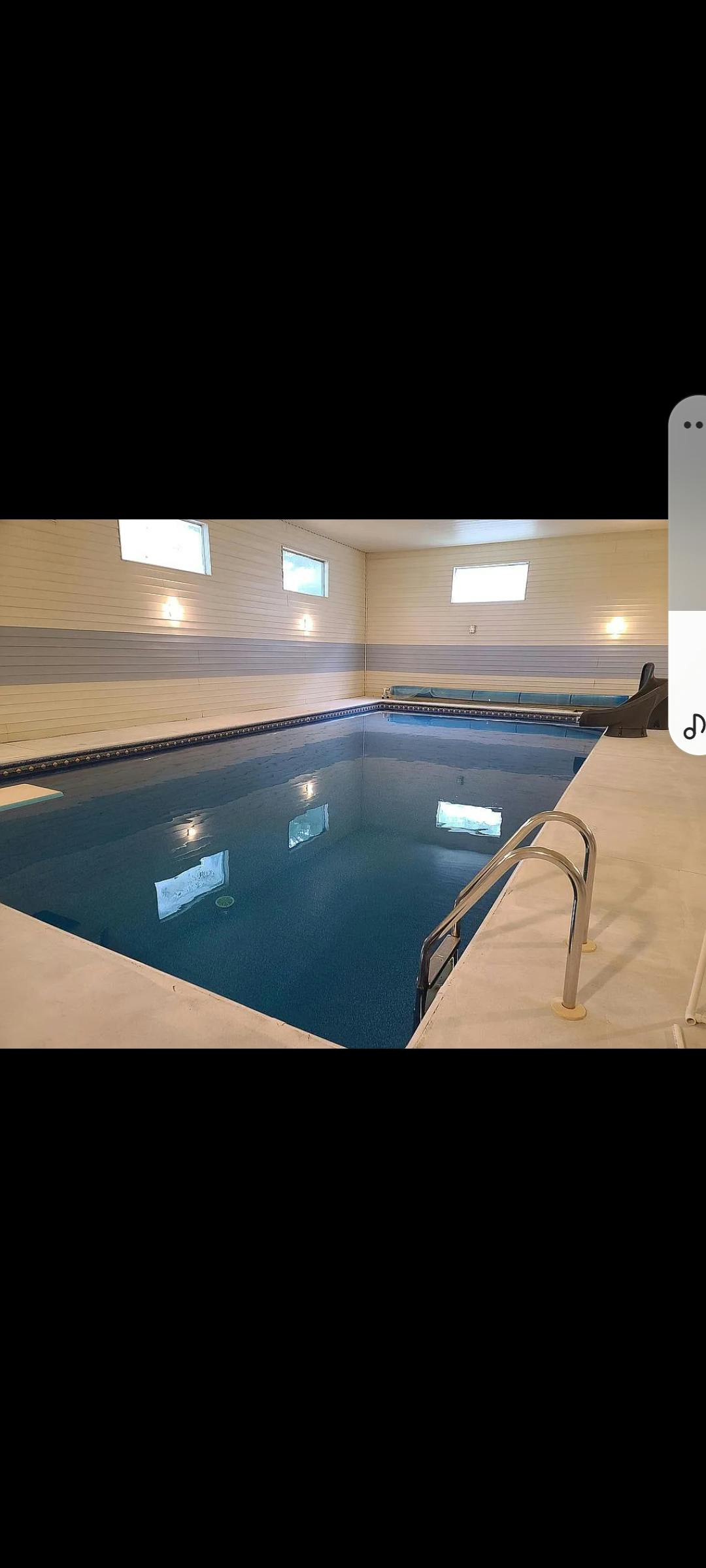 Incredible Indoor Heated Saltwater Pool - Private Pool in Granger - Swimply