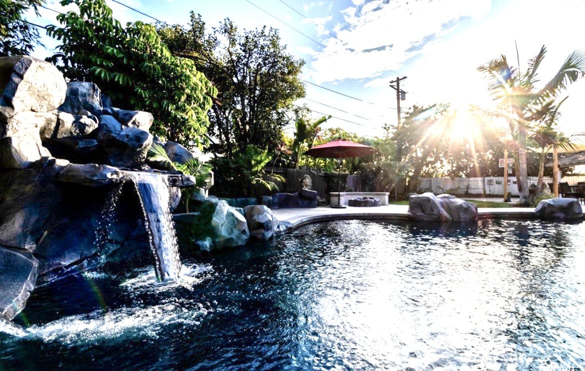 Private Resort-Style Backyard Event Space with Pool - Private Home for ...