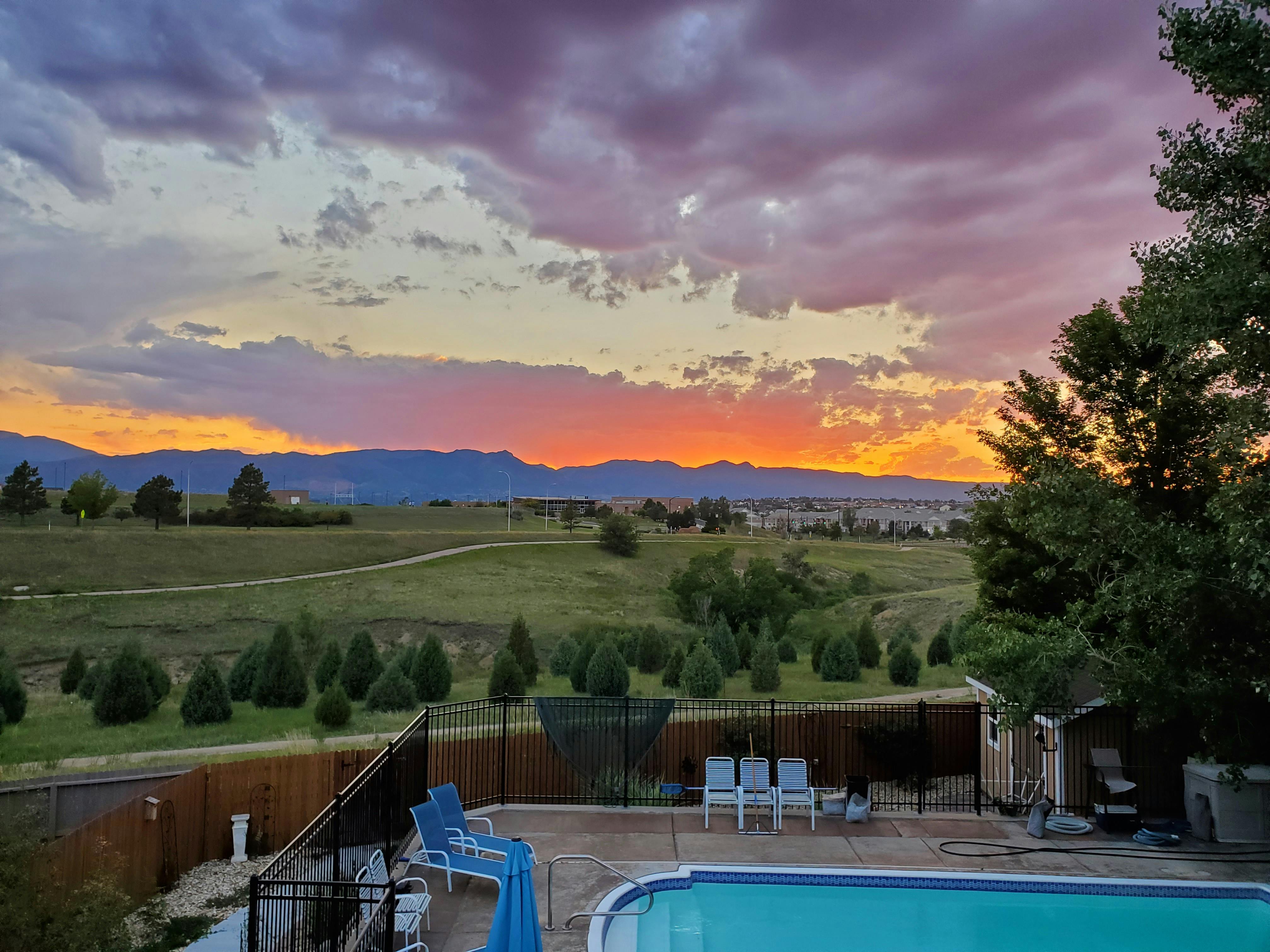 Back Yard Green Belt With Fabulous Million Dollar View. - Private Pool ...