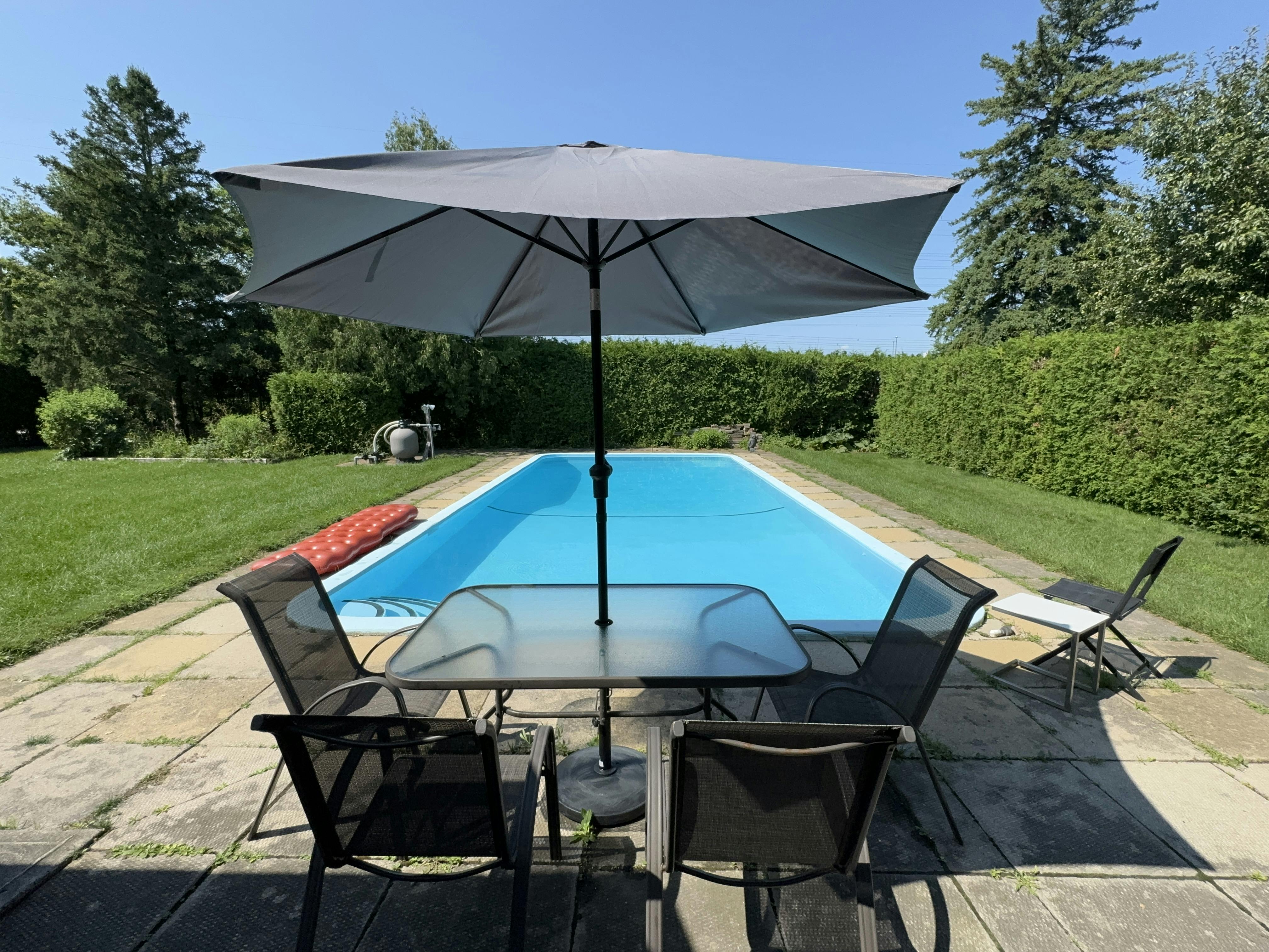 Spacious Pool In A Secluded Yard For The Utmost In Privacy - Private ...