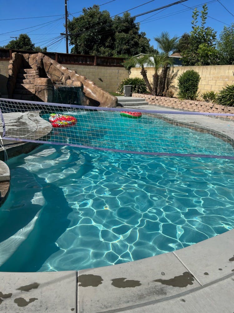 Family Pool With Waterslide And Waterfall - Private Pool in Lakewood ...