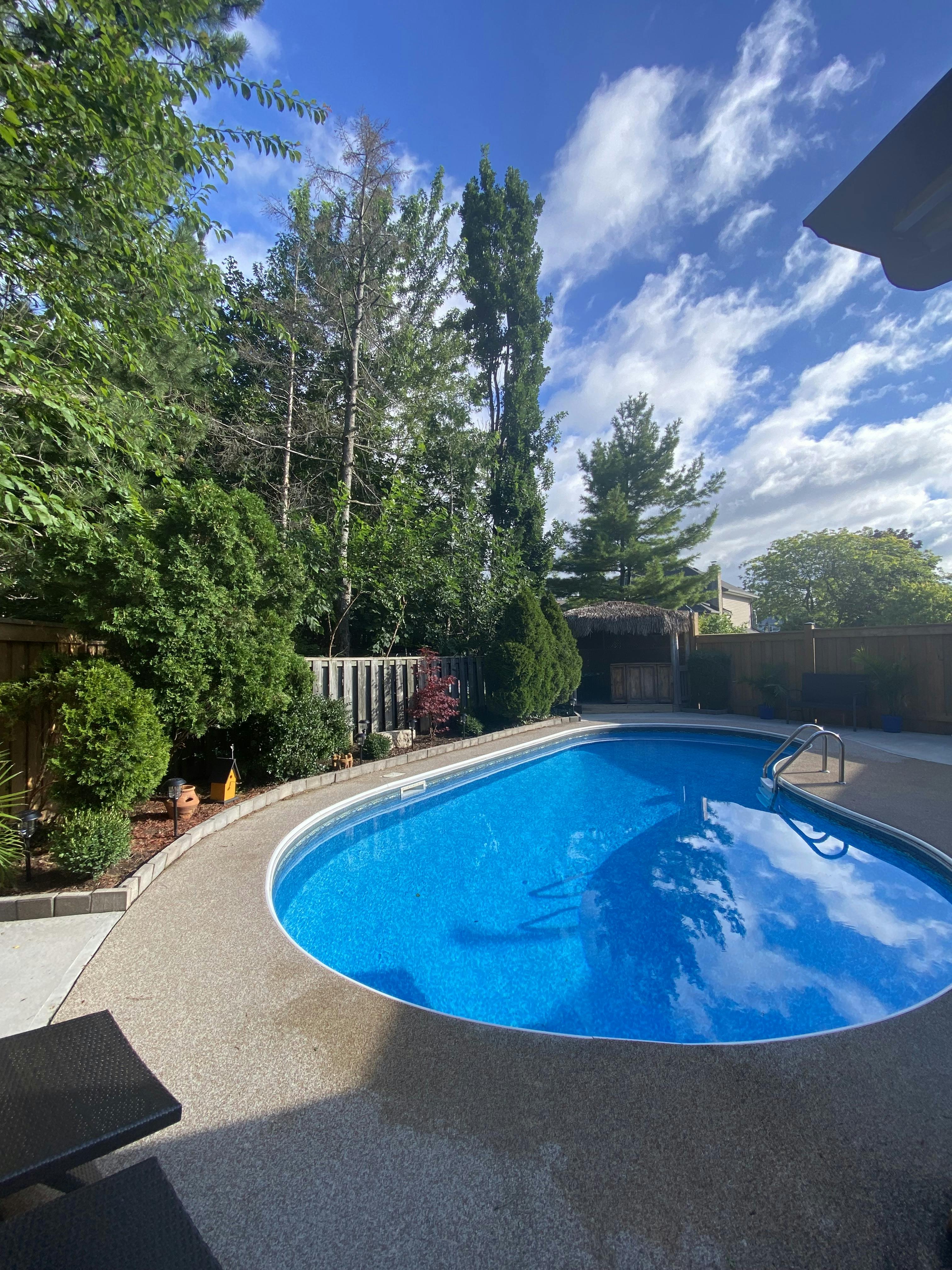 Private Swim Oasis In A Central Location - Private Pool in Burlington ...