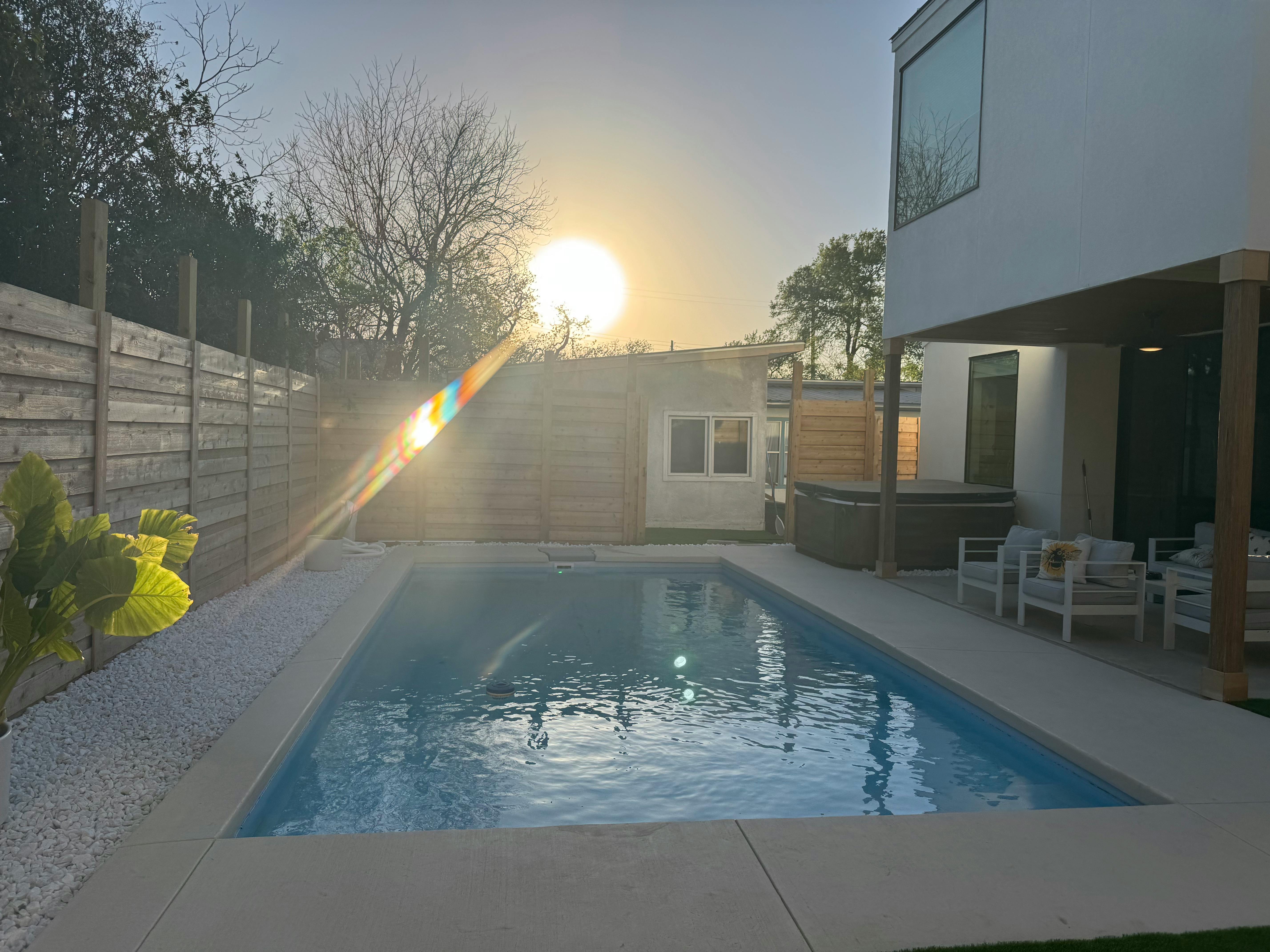 East Side Modern Ranch Getaway - Private Pool in Austin - Swimply