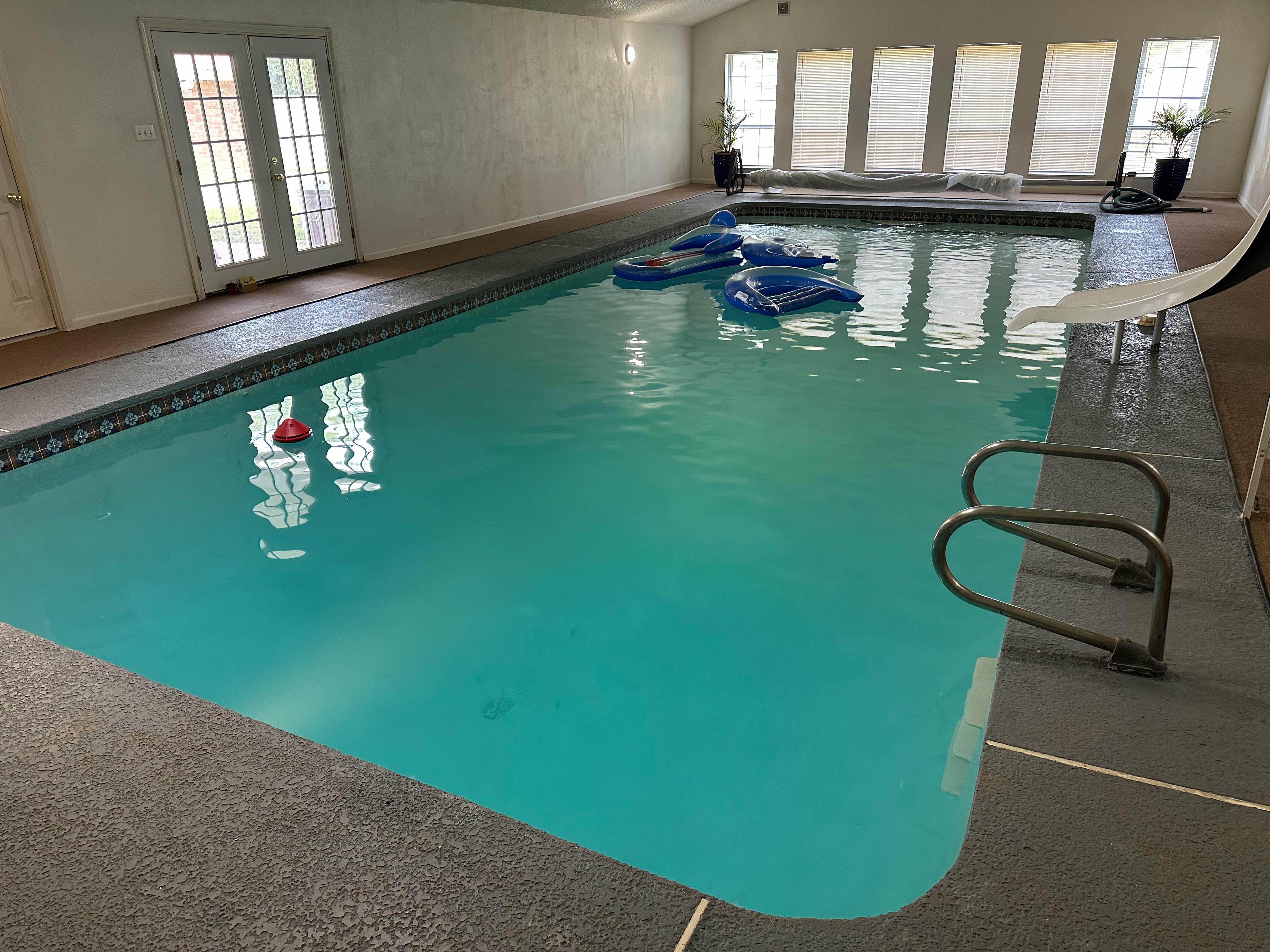 Large indoor heated pool! - Private Pool in White Oak - Swimply