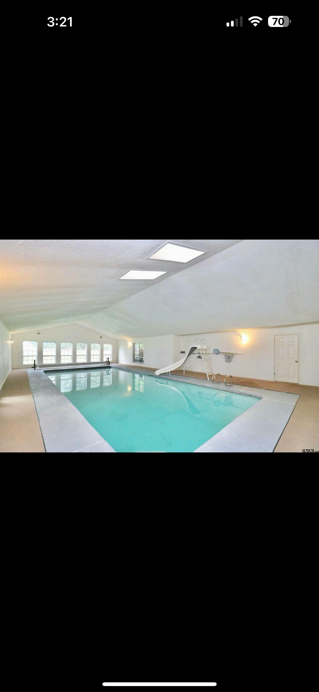 Large indoor heated pool! - Private Pool in White Oak - Swimply
