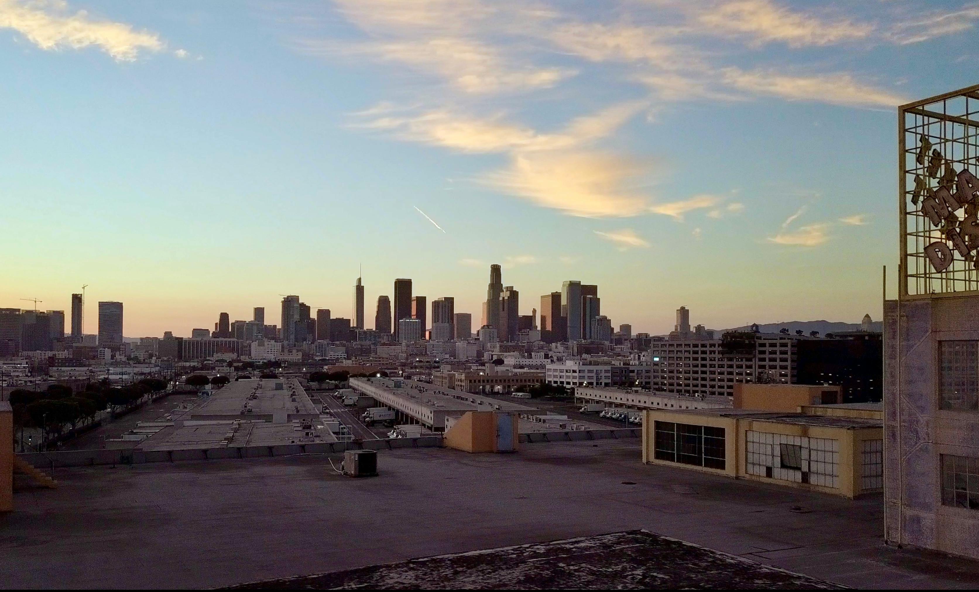 Massive 55,000sqft Rooftop W/ Uninterrupted View Of The Dtla Skyline ...