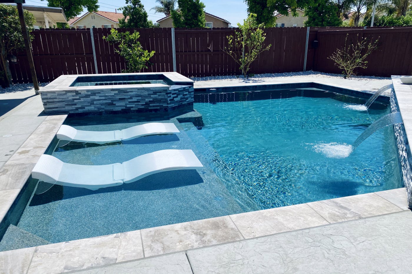 A Diamond of a Pool, Literally! ;) - Private Pool in Fontana - Swimply