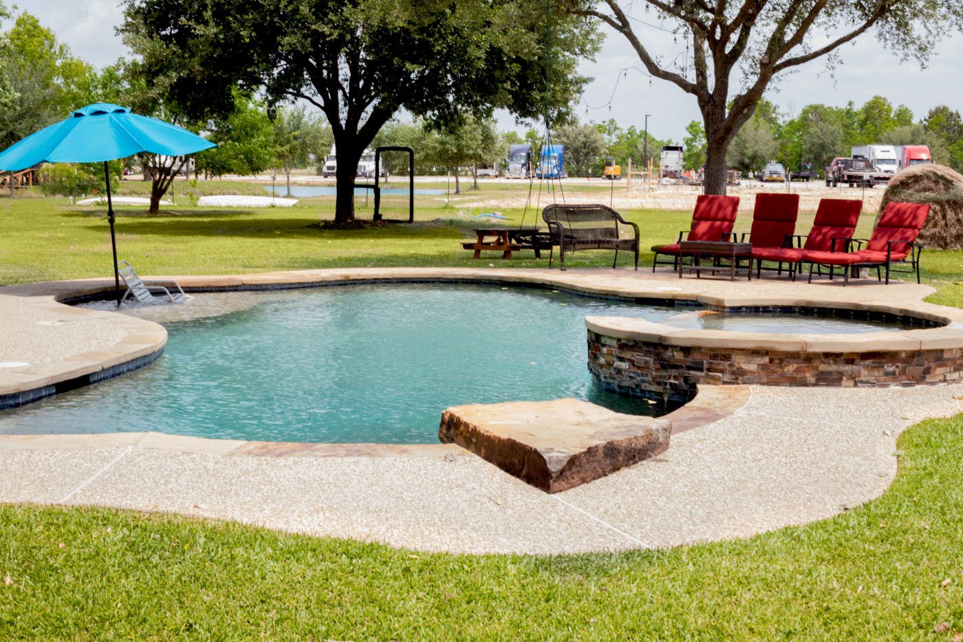Turquoise Acres Ranch Pool Party Venue - Private Pool in Katy - Swimply